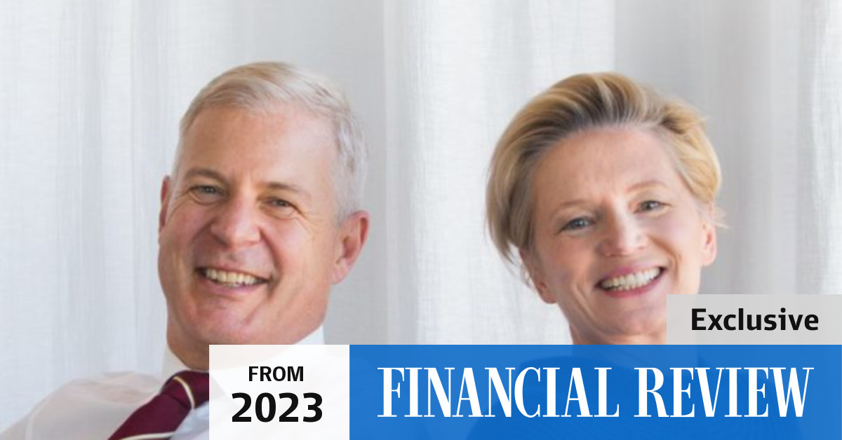 John Denton and Jane Turner: ‘I’m the gravitas, she’s the bling’: An unlikely power couple